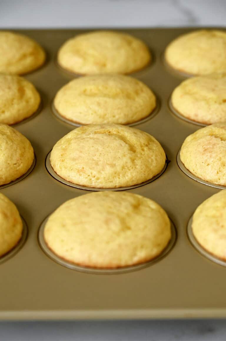 Vanilla Cake Mix Cupcakes - Just a Taste