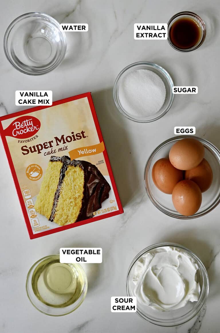 Vanilla Cake Mix Cupcakes - Just a Taste