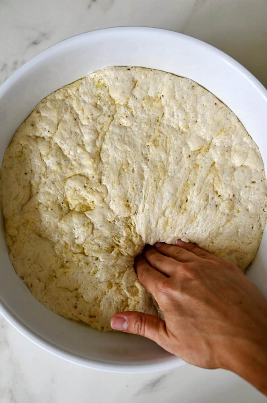 Parmesan Black Pepper Focaccia