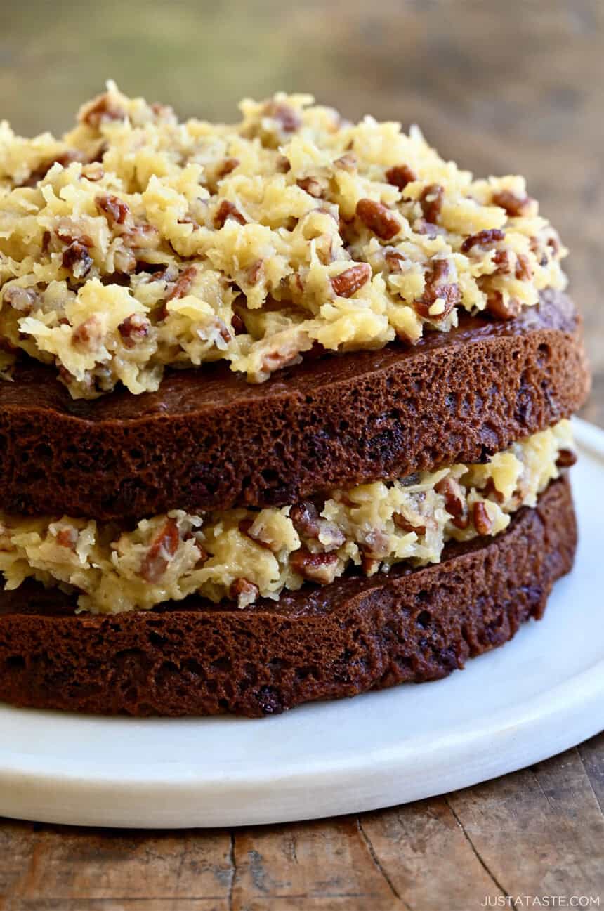 German Chocolate Cake - Just a Taste