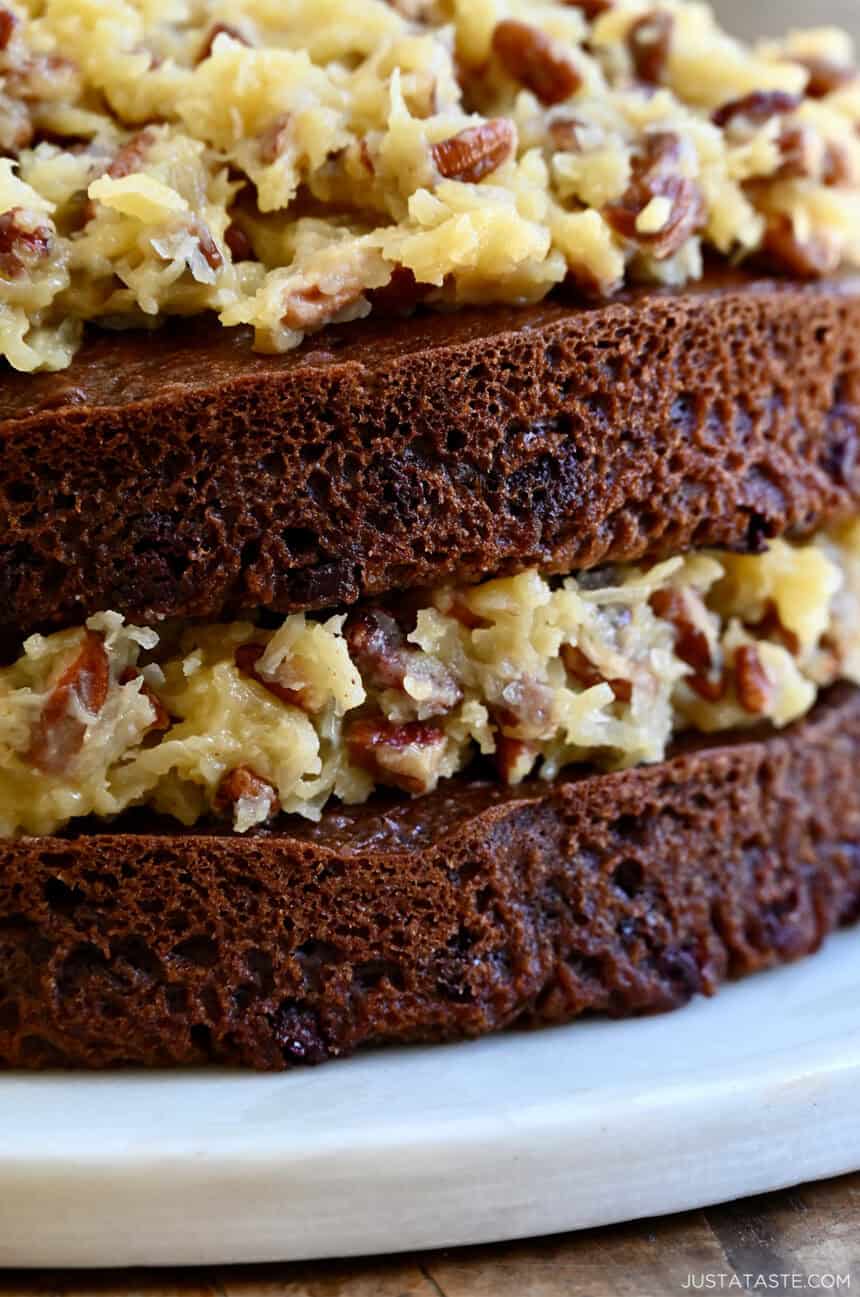 German Chocolate Cake - Just a Taste