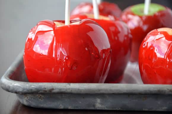 Easy Homemade Candy Apples | Just a Taste