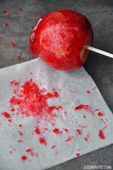 Easy Homemade Candy Apples | Just a Taste