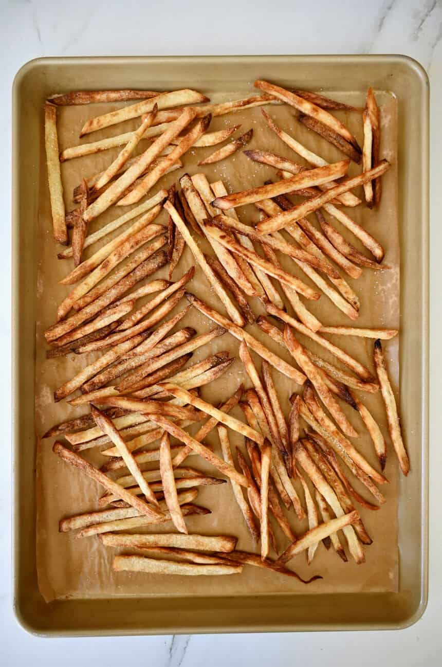 Homemade French Fries (Baked, Fried and Air Fryer)