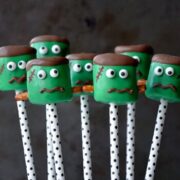 Frankenstein Marshmallow Pops - Just a Taste