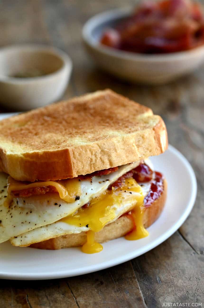 The Ultimate Egg Sandwich - Just a Taste