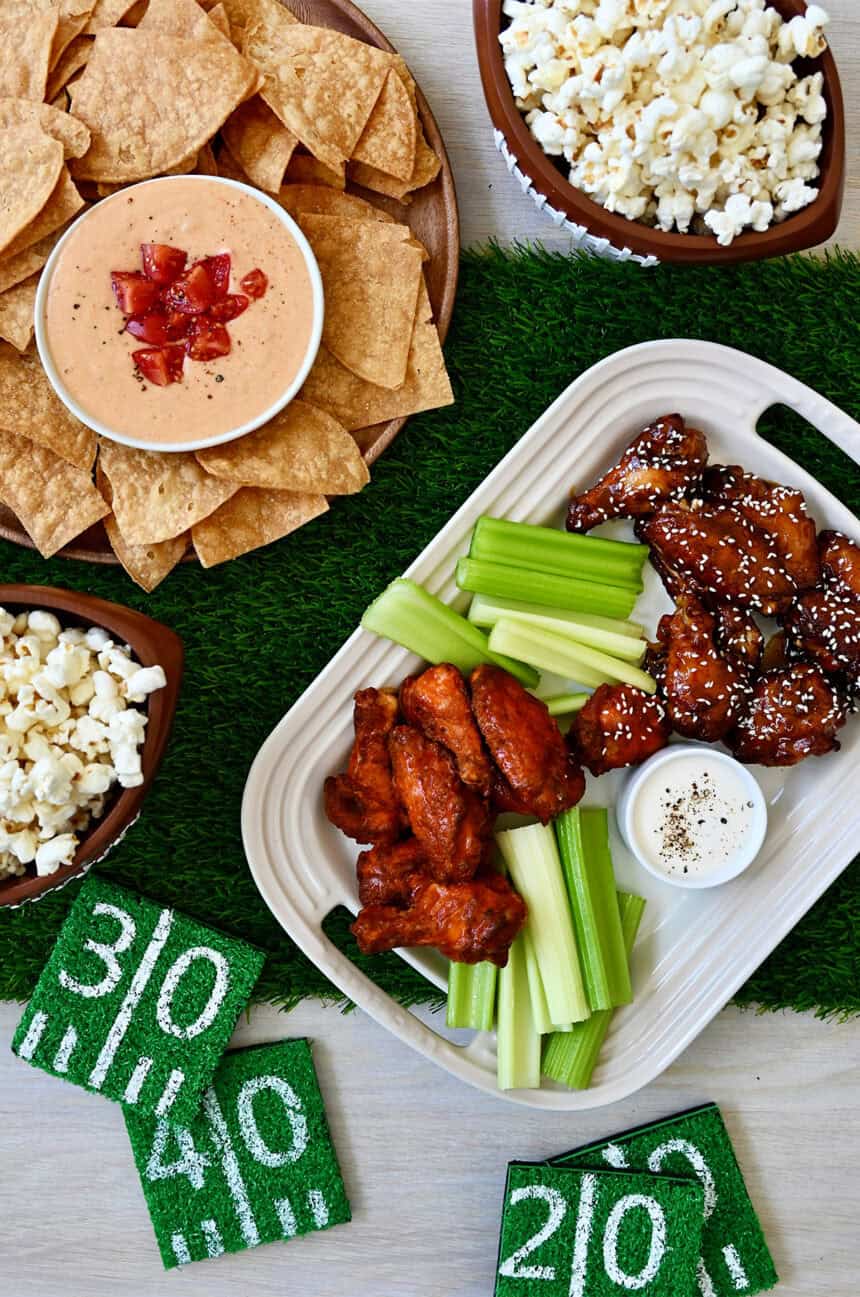 Football Party Recipes and Decorations - Just a Taste