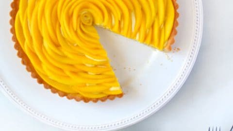 Mango Tart with Vanilla Pastry Cream Recipe