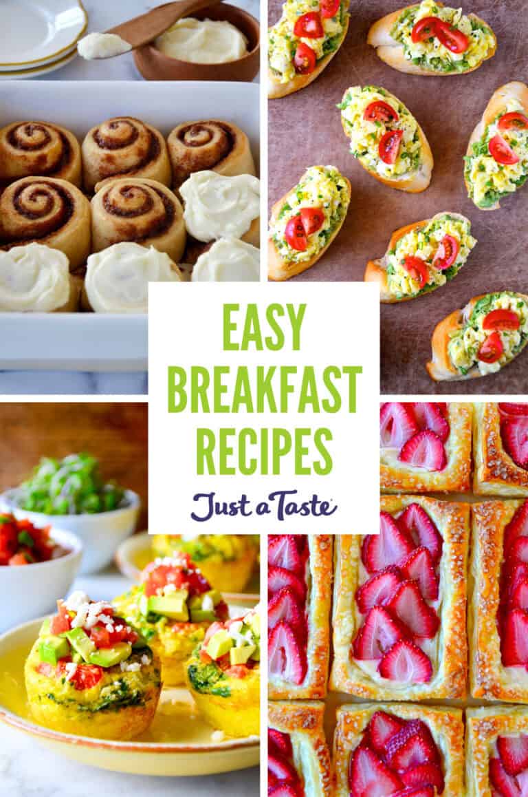 Quick and Easy Breakfast Recipes - Just a Taste