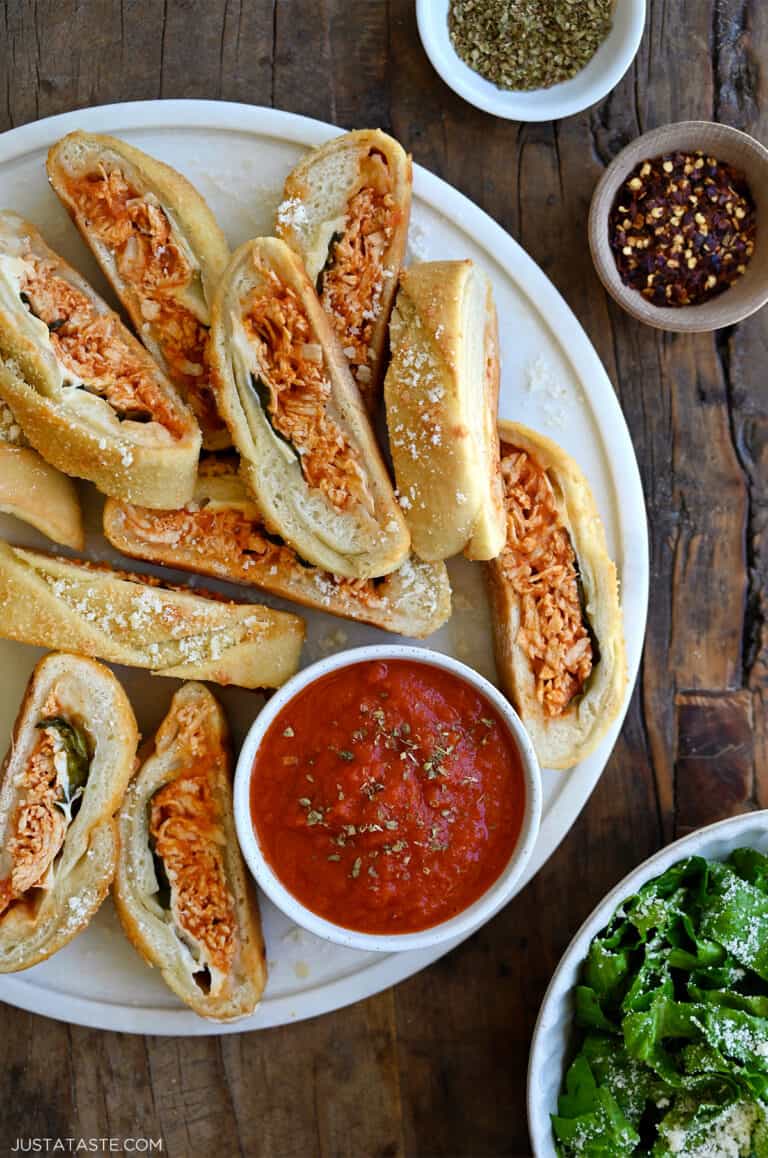 Easy Cheesy Chicken Stromboli