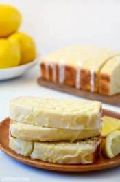 Glazed Lemon Bread - Just a Taste