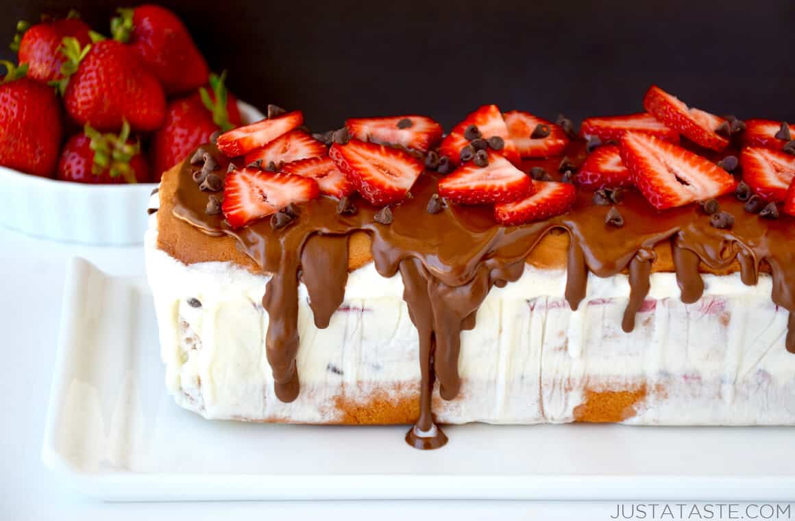 The Easiest Ever Ice Cream Cake Just A Taste