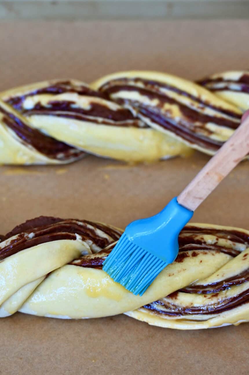 Chocolate Puff Pastry Twists - Just a Taste