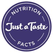 Introducing Recipes with Nutrition Facts - Just a Taste