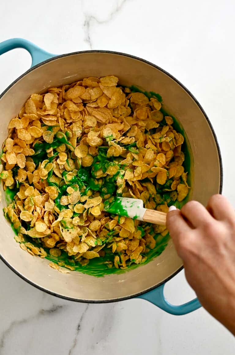 Christmas Cornflake Wreaths - Just a Taste