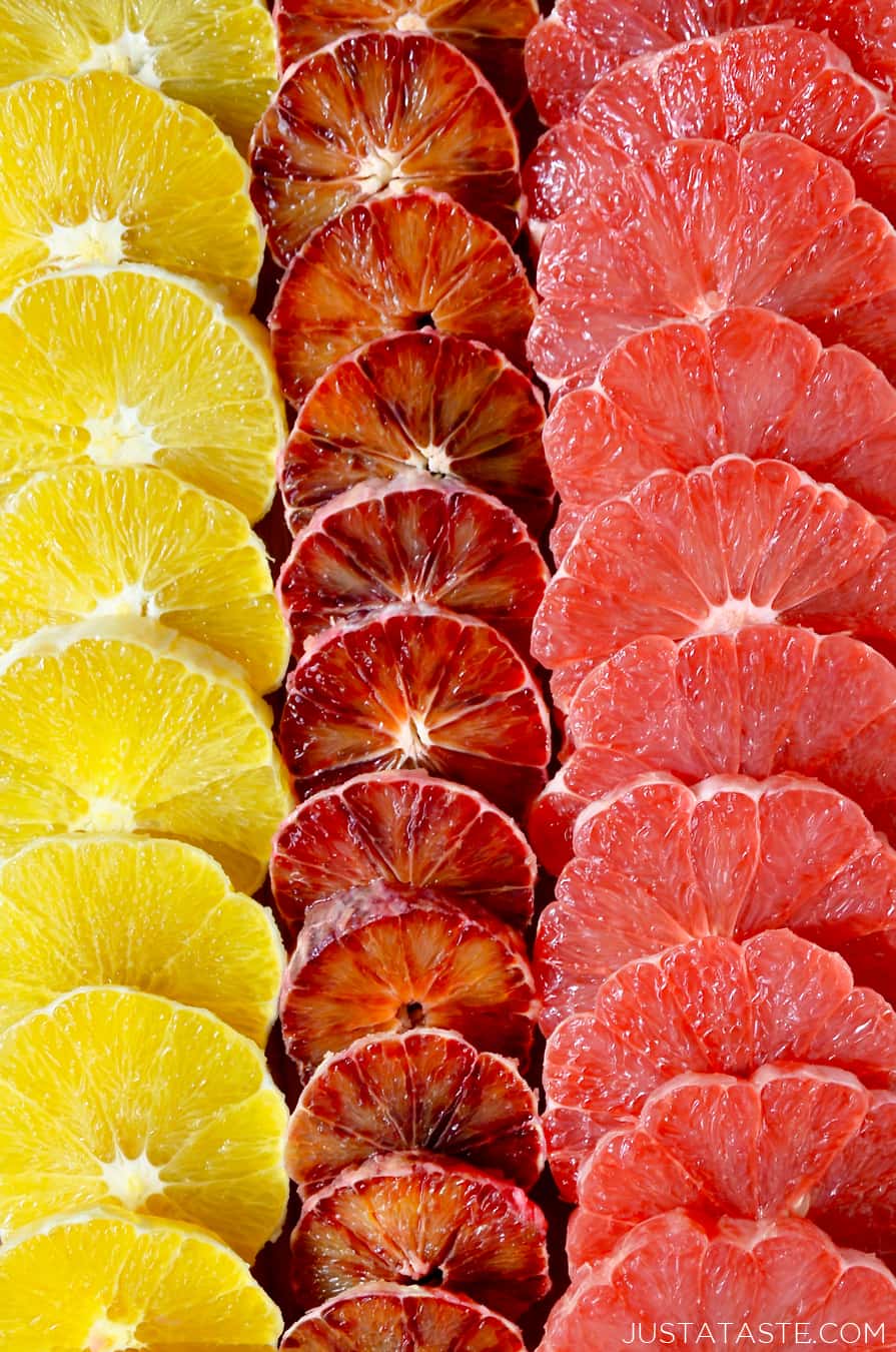 Citrus Salad with Honey Dressing - Just a Taste