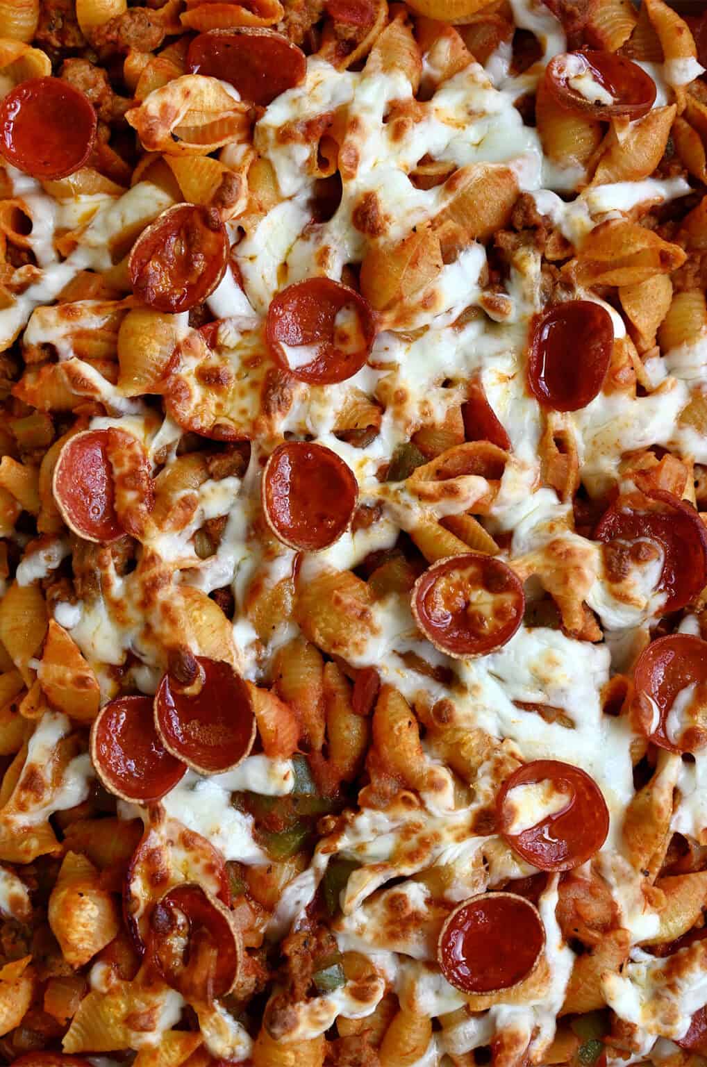 Pepperoni Pizza Pasta - Just a Taste
