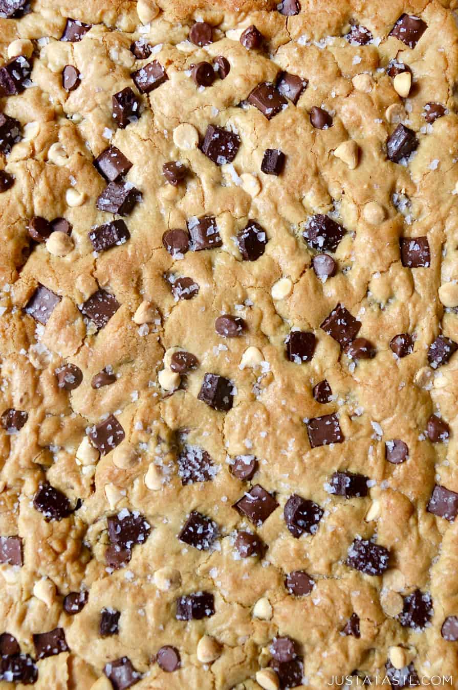 Chewy Chocolate Chip Cookie Sticks - Just a Taste