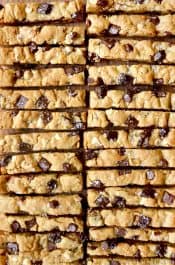 Chewy Chocolate Chip Cookie Sticks - Just a Taste