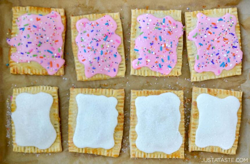 Homemade Pop Tarts Two Ways - Just a Taste