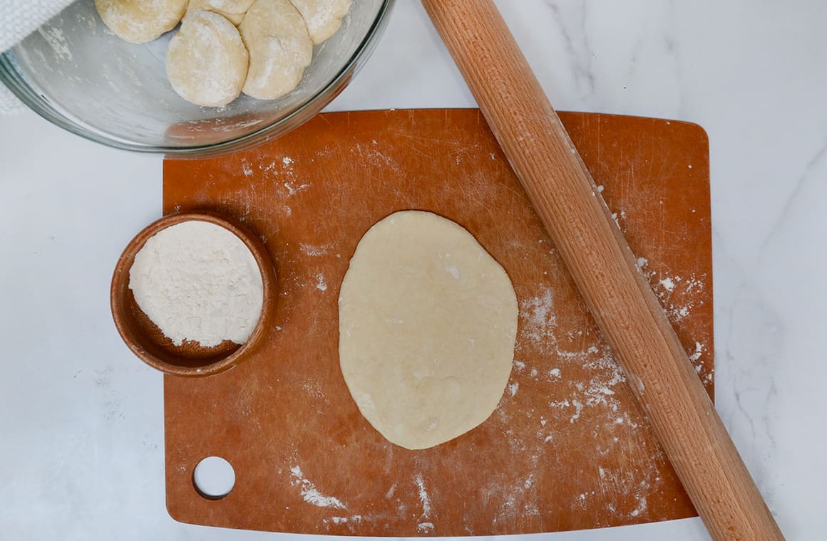 30-Minute Homemade Flour Tortillas - Just a Taste
