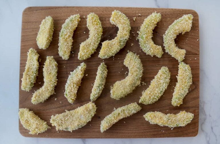 Crispy Baked Avocado Fries - Just a Taste