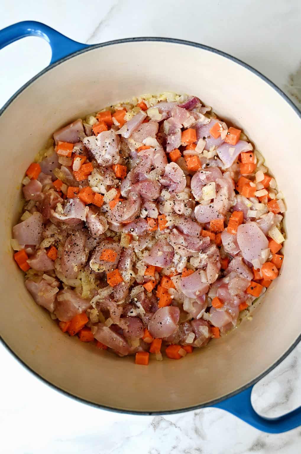 One-Pot Chicken and Yellow Rice (Arroz con Pollo) - Just a Taste