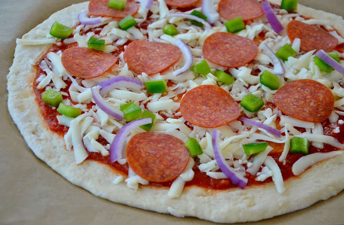 Easy Homemade Pizza Dough Without Yeast | Just a Taste