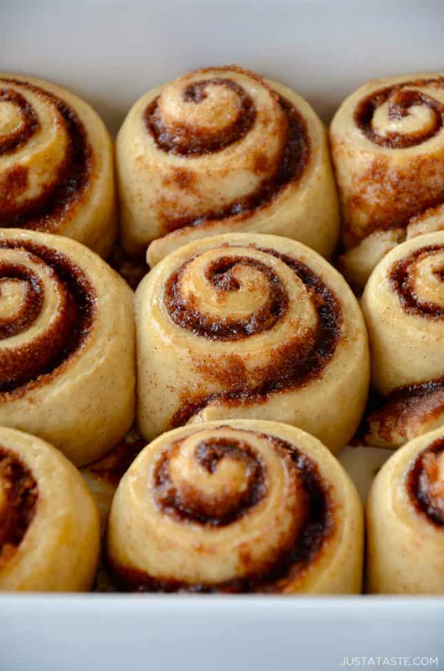 Easy Homemade Cinnamon Rolls Without Yeast - Just a Taste