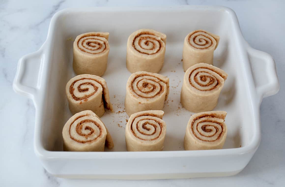 Easy Homemade Cinnamon Rolls Without Yeast - Just a Taste