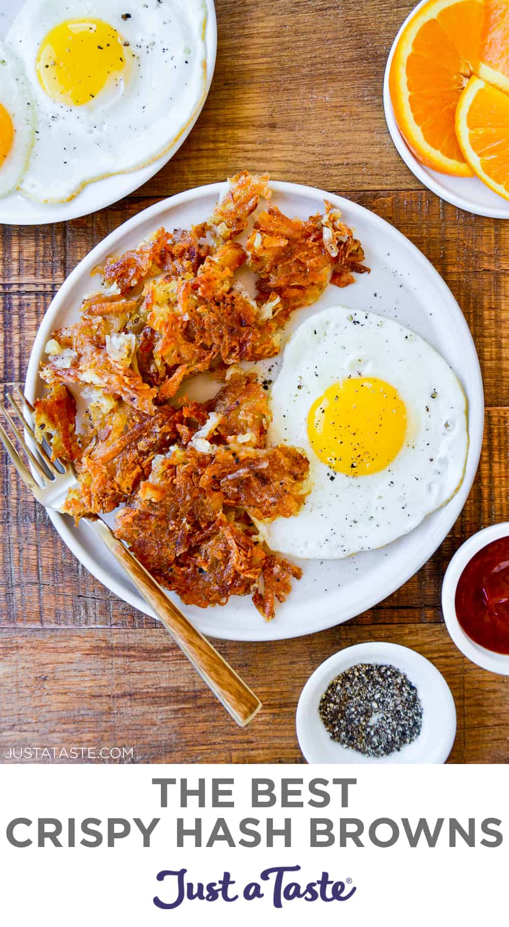 The Best Crispy Hash Browns - Just a Taste