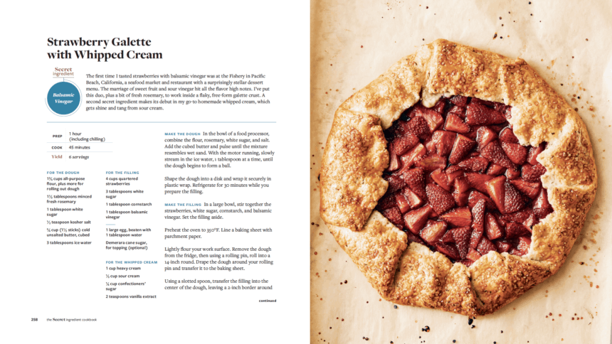 A Sneak Peek of The Secret Ingredient Cookbook - Just a Taste