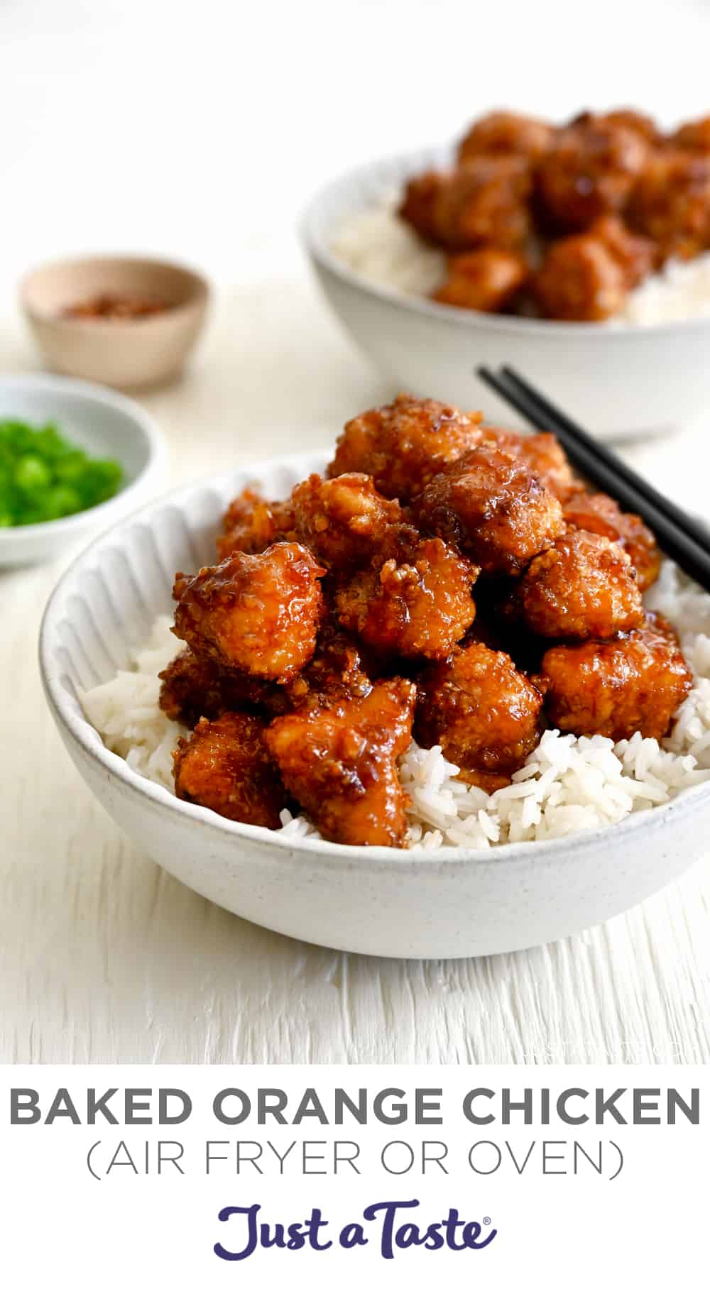 Baked Orange Chicken - Just a Taste