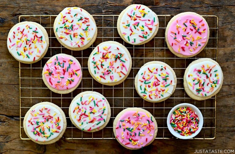 The Best Sugar Cookie Icing - Just a Taste
