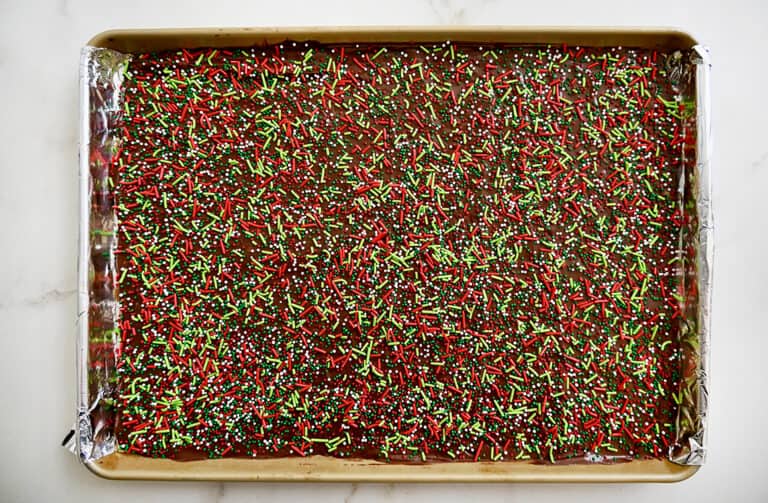 Christmas Saltine Cracker Toffee - Just a Taste