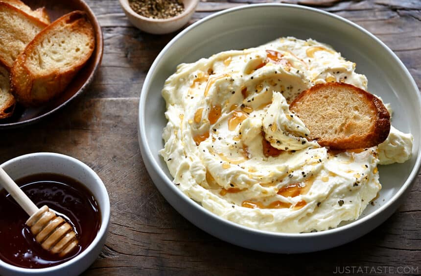 Whipped Brie Cheese - Just a Taste
