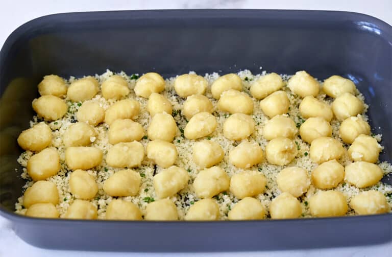 Crispy Parmesan Gnocchi - Just a Taste