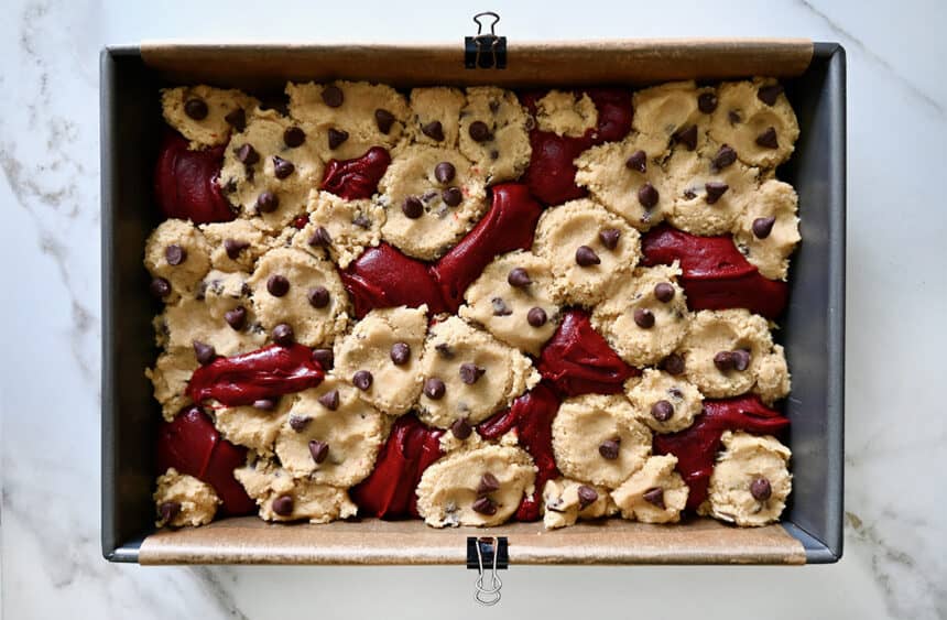 Red Velvet Brookies - Just a Taste