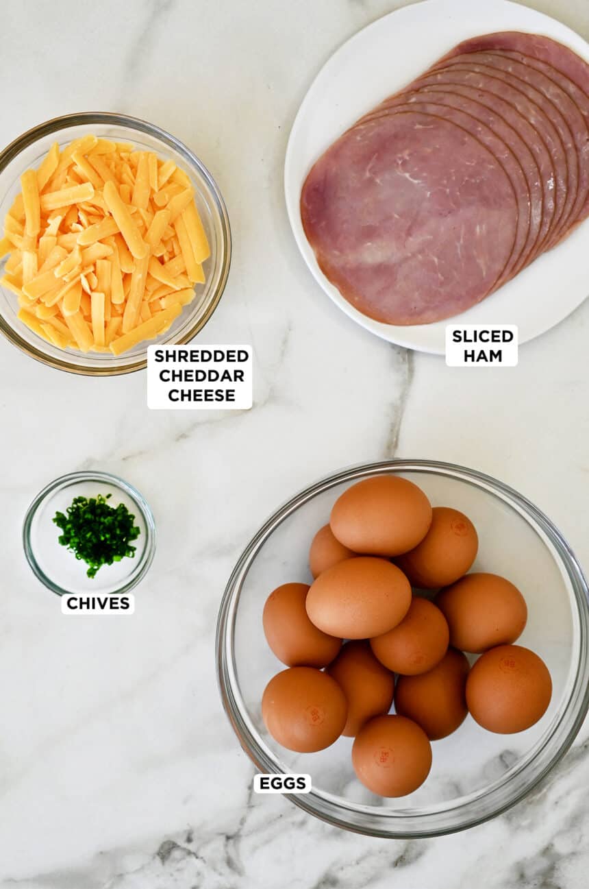 Ham and Cheese Egg Cups (20-Minute Recipe)