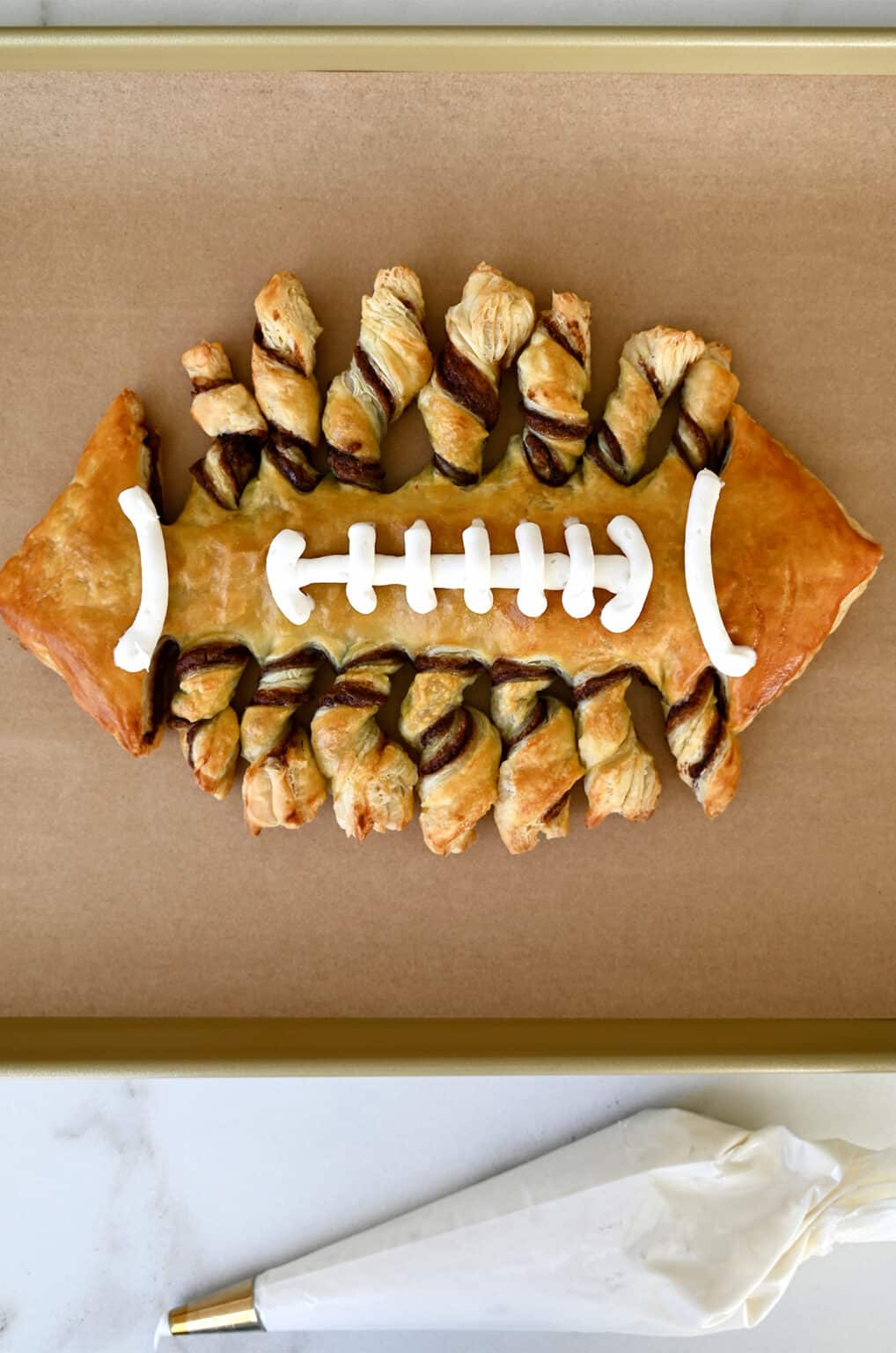 Puff Pastry Football