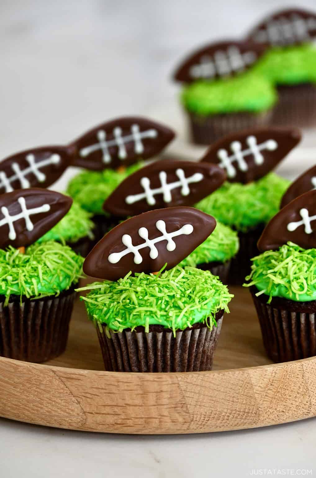 Sour Cream Chocolate Cupcakes - Just a Taste