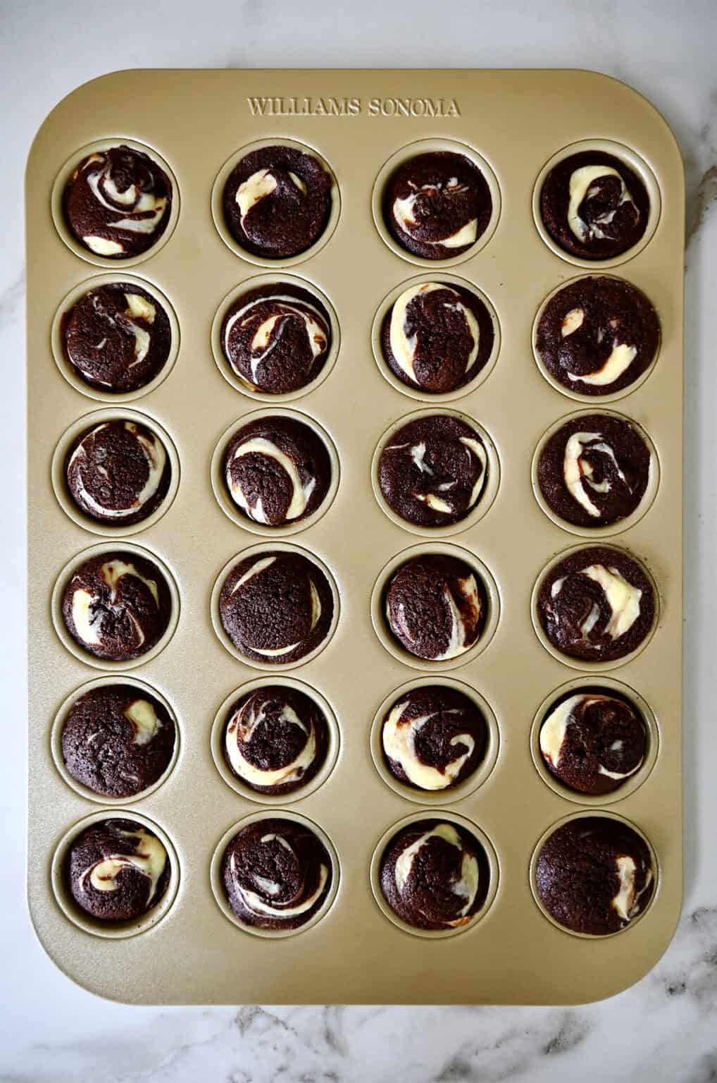 Cheesecake Brownie Bites - Just a Taste