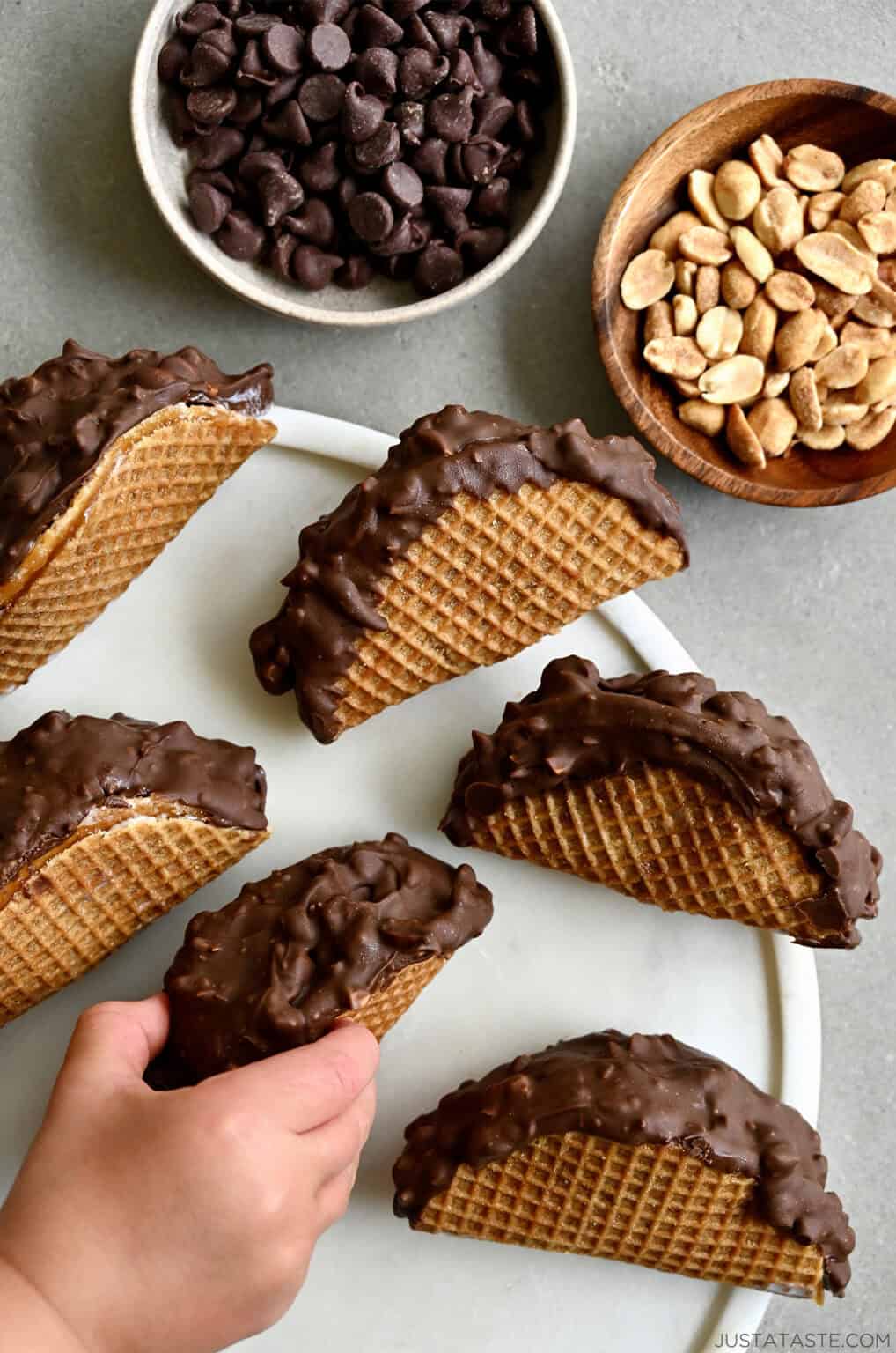 Shortcut Choco Tacos