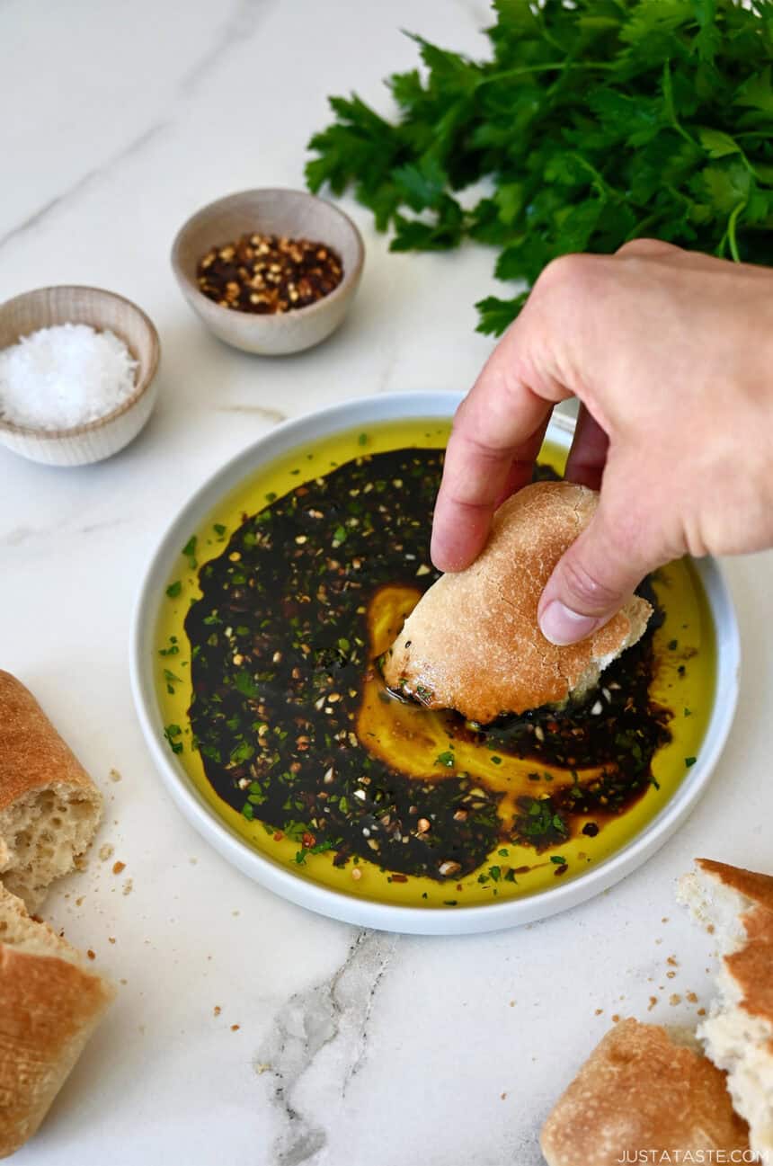 The Best Bread Dipping Oil