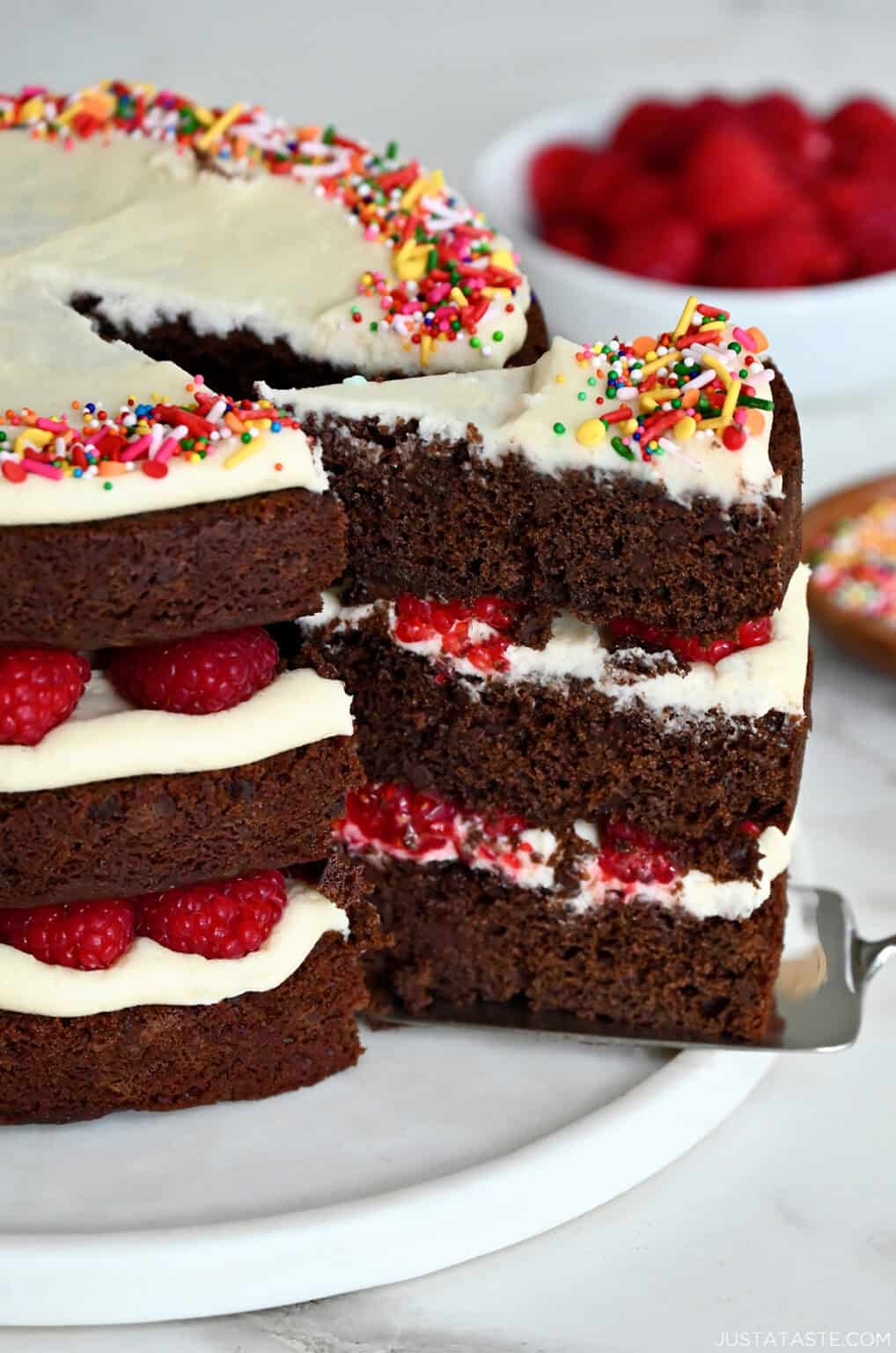 Chocolate Raspberry Cake