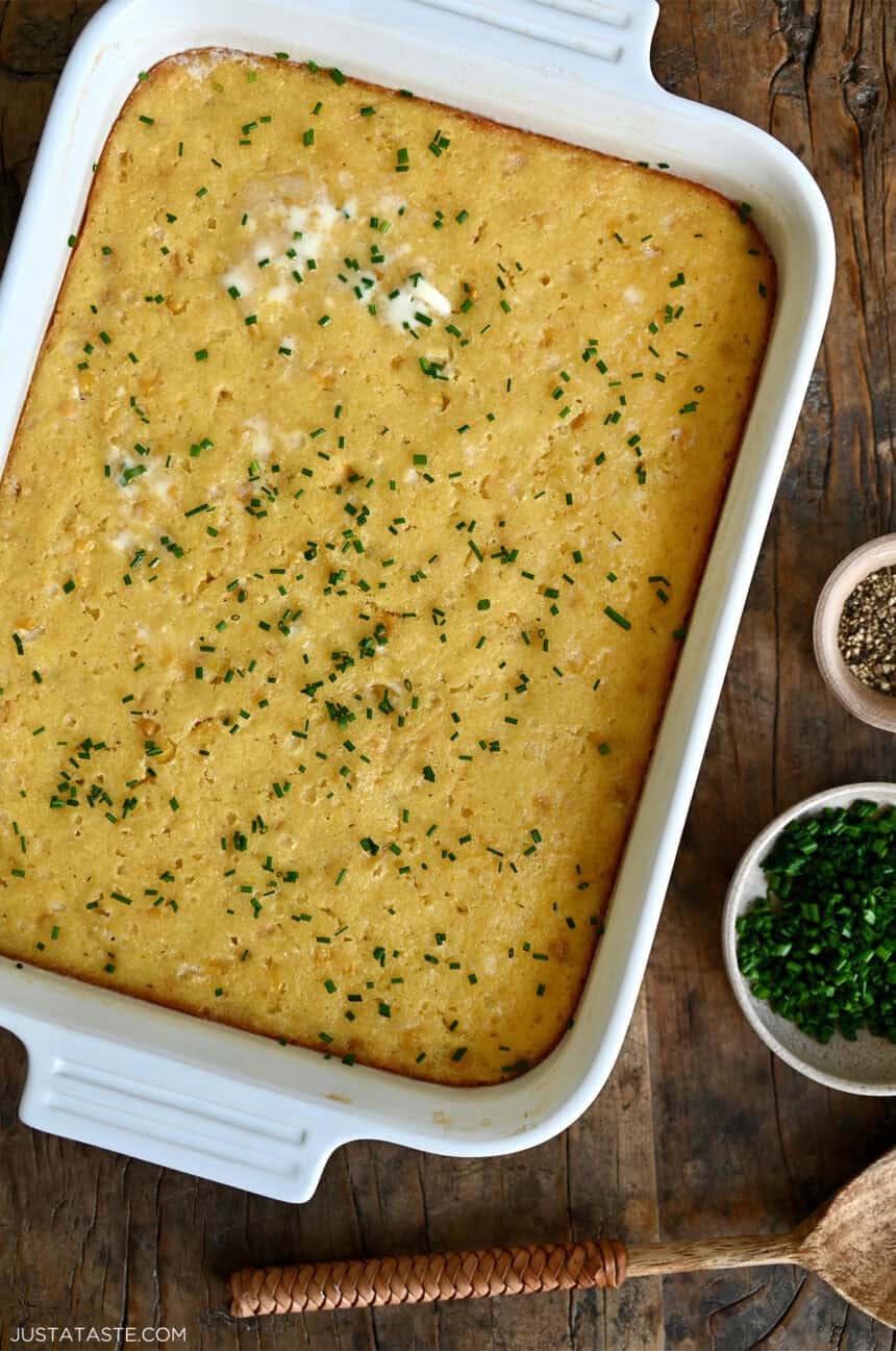 Corn Casserole - Just a Taste