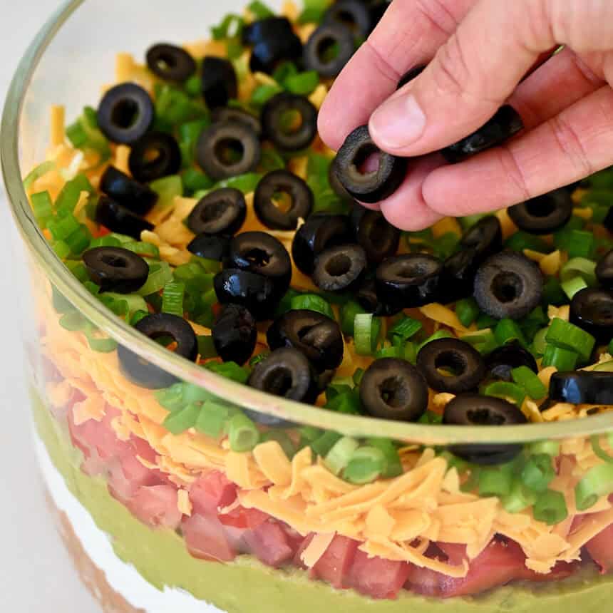 7 Layer Dip - Just a Taste