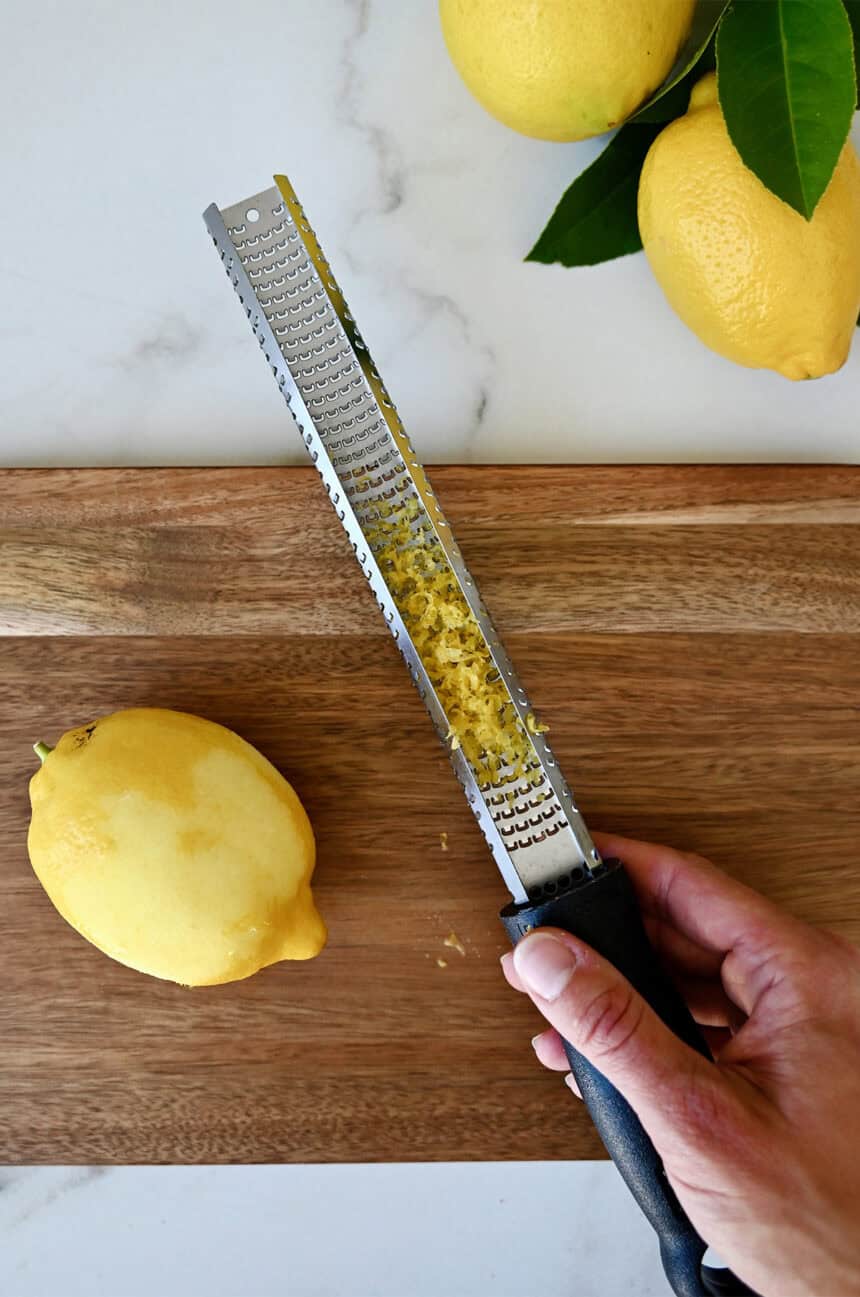 How to Zest a Lemon - Just a Taste