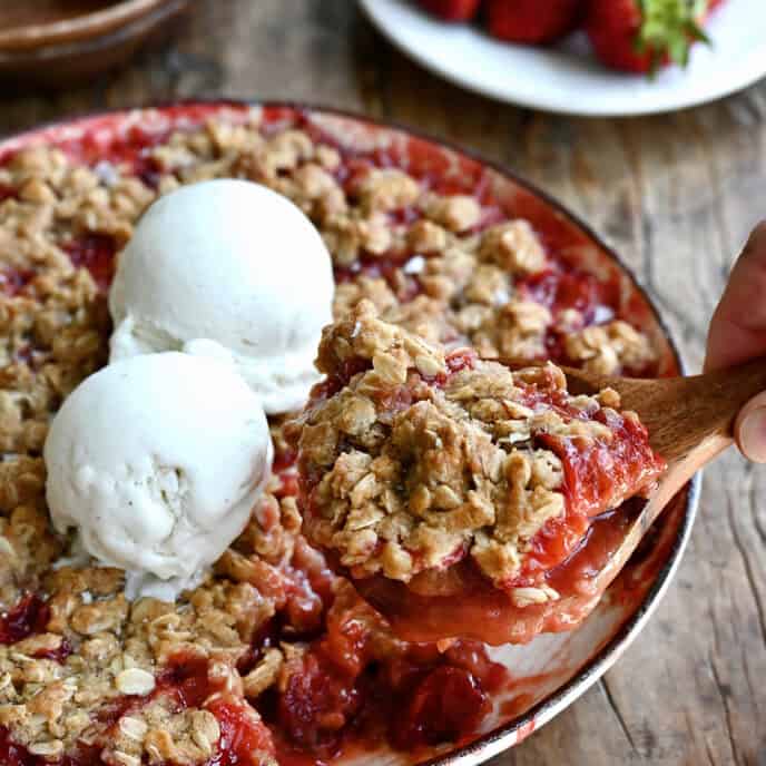 Strawberry Rhubarb Turnovers - Just a Taste