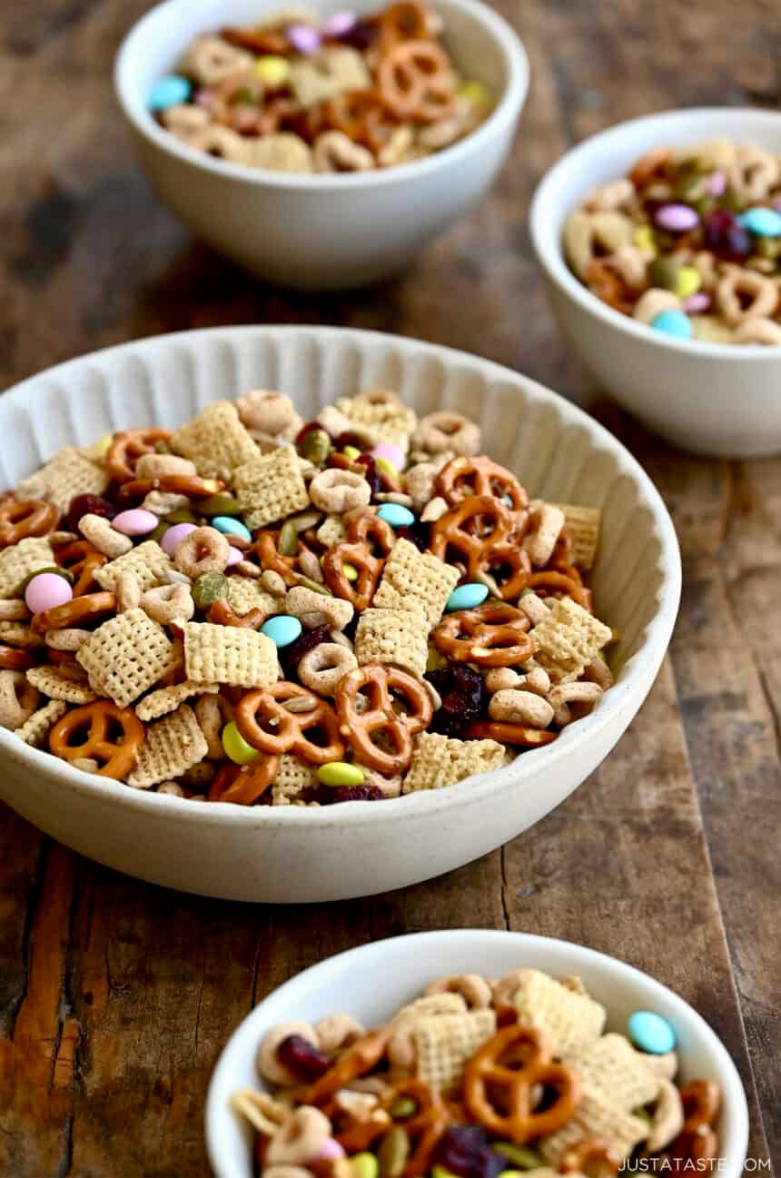 Homemade Trail Mix (School-Friendly) - Just a Taste